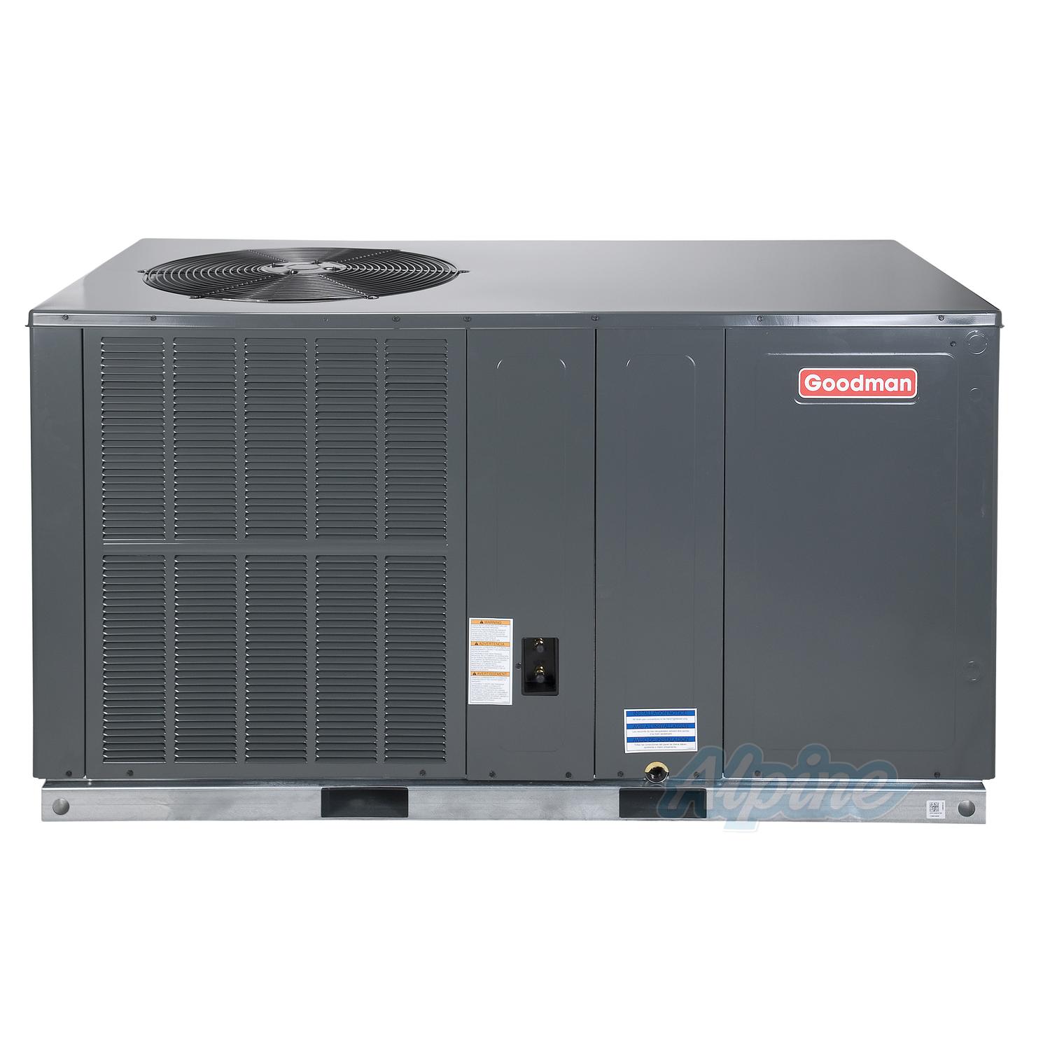 Goodman GPHH33041 2 5 Ton 13 4 SEER2 Self Contained Packaged Heat Pump